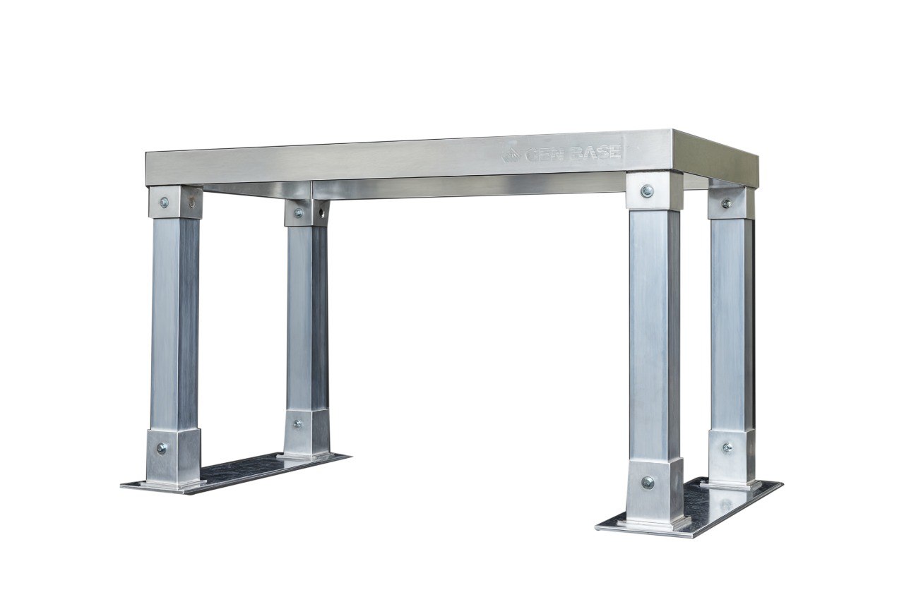 Welded & Bolted Design Aluminum Stand - genbase.ca